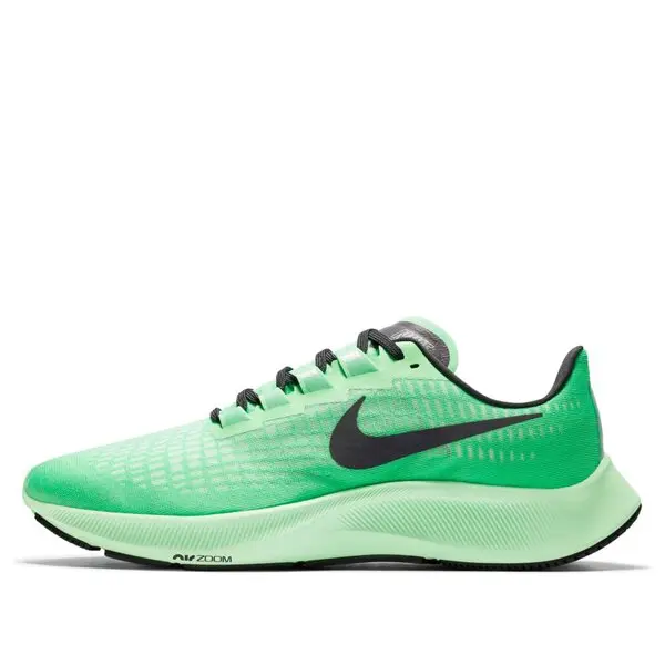 Nike Zoom Pegasus 37 Athletic Sneakers - Green/black