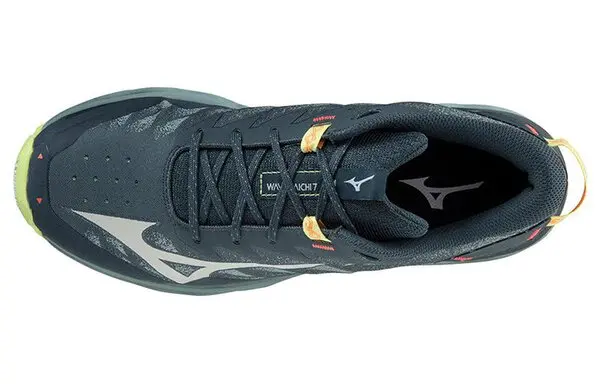 Mizuno Wave Daichi Trail Running Shoes - Grey/blue