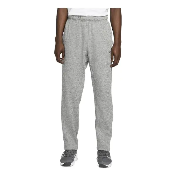 Nike Therma-fit Open Hem Fitness Pants - Grey