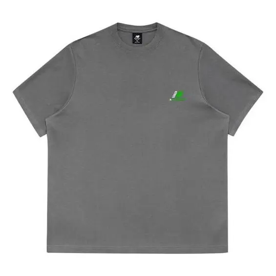 NEW BALANCE Sportswear Logo Tee Asia Sizing - Grey