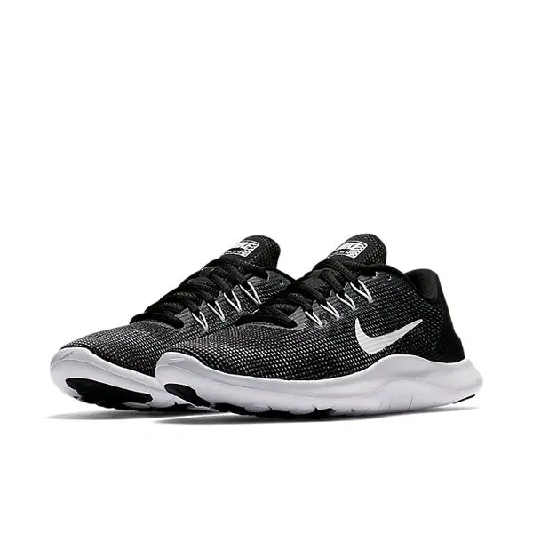 Nike Flex 2018 Rn Athletic Sneakers - Black/white
