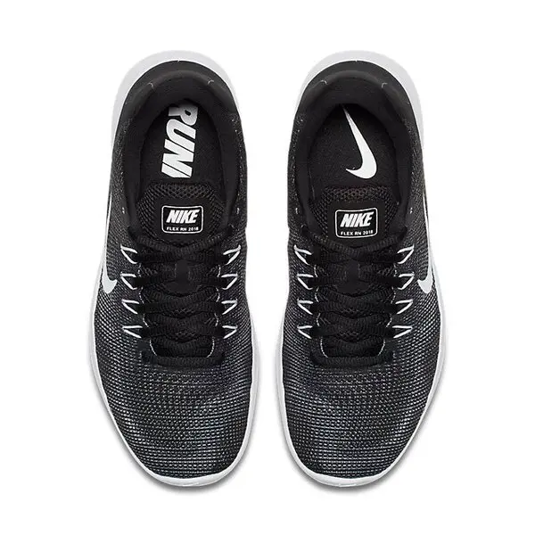 Nike Flex 2018 Rn Athletic Sneakers - Black/white