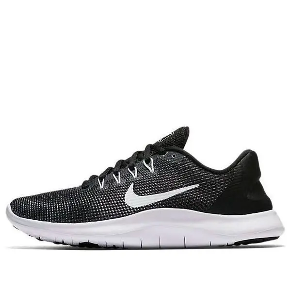 Nike Flex 2018 Rn Athletic Sneakers - Black/white