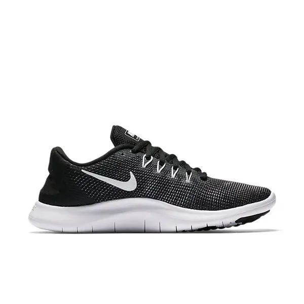 Nike Flex 2018 Rn Athletic Sneakers - Black/white