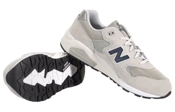 NEW BALANCE 580 Athletic Sneakers - Gray