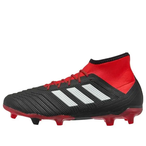 Adidas Predator 18.2 Fg Soccer Cleats - Core Black/cloud White/red