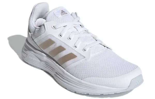 Adidas Galaxy 5 Low Top Sneakers - White/gold