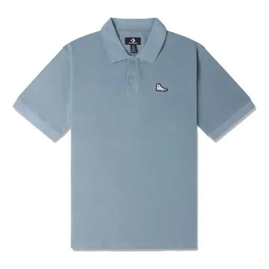 CONVERSE Shoe Patch Polo Shirt Asia Sizing