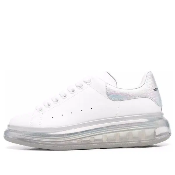 Alexander McQueen Oversized Larry Sneakers - White/iridescent