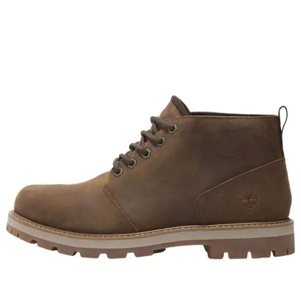 Timberland Britton Road Waterproof Chukka - Rust Full Grain