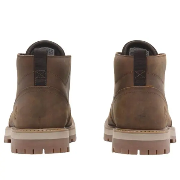 Timberland Britton Road Waterproof Chukka - Rust Full Grain