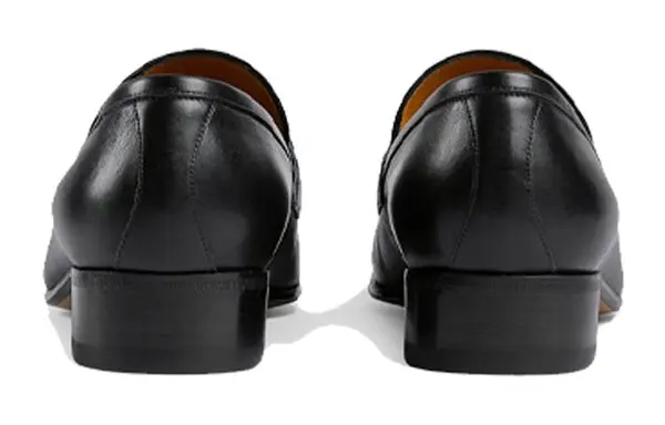 Gucci Interlocking G Tassel Leather Loafers