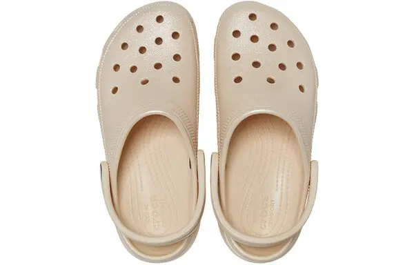 CROCS Classic Clog Platform Shimmer