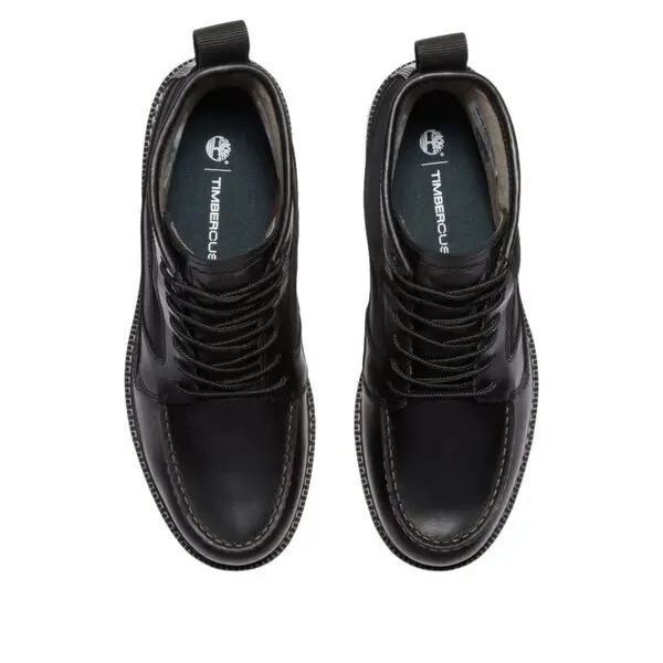 Timberland Britton Mills Waterproof Lace-up Boots - Black