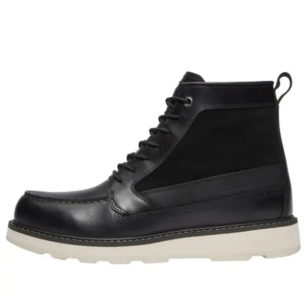 Timberland Britton Mills Waterproof Lace-up Boots - Black