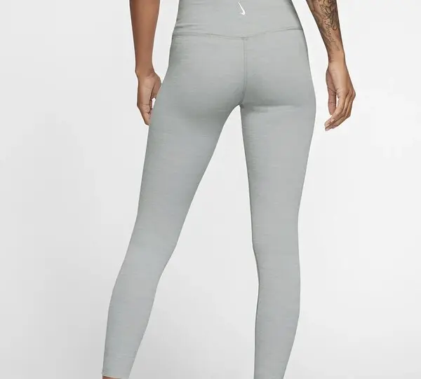 Nike Yoga Luxe Infinalon Fitness Pants - Grey