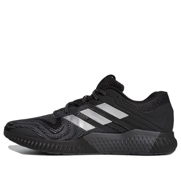 Adidas Aerobounce Low Top Sneakers - Black/gray