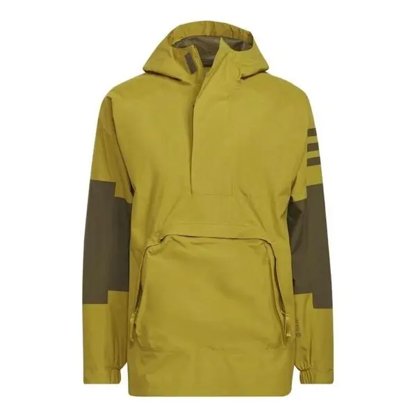 Adidas Utilitas Rain.rdy Anorak Jacket - Green