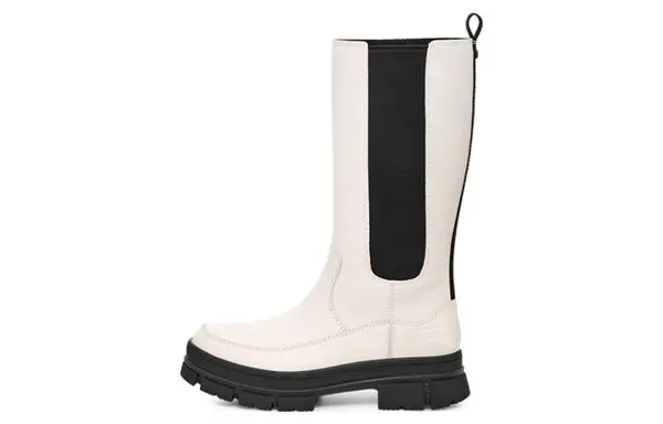 UGG Ashton Chelsea Tall Boot - White/black