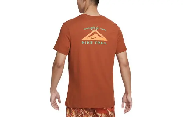 Nike Hike Trail Dri-fit T-shirt 'brown - Brown/multi-color