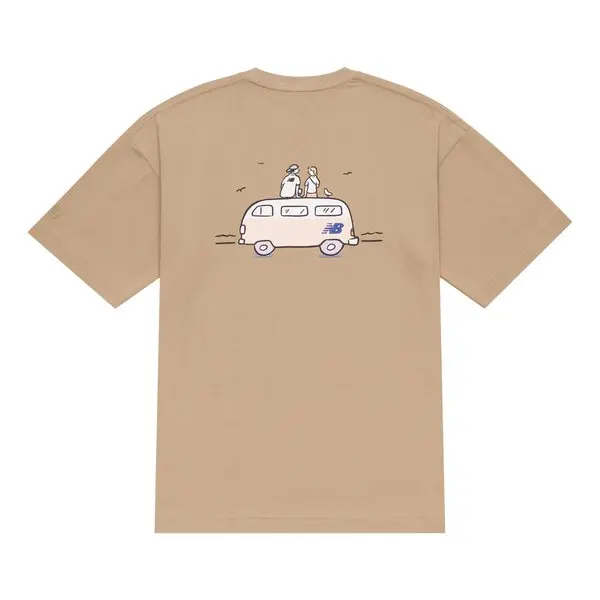 NEW BALANCE X Pk Graphic T-shirt - Light Beige