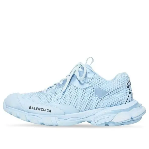 Balenciaga Track 3 Sneakers - Light Blue
