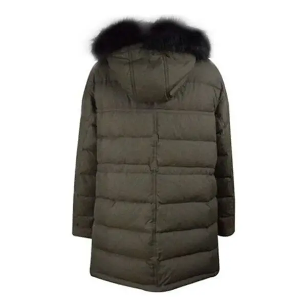 CONVERSE Long Down Jacket - Green