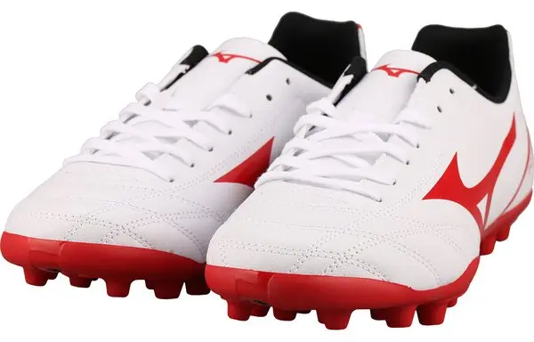 Mizuno Potrero Wide Ag Soccer Cleats - Whitered