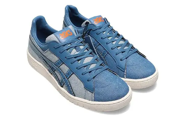 Asics Gel Ptg "azure" Low Top Sneakers - Blue/white