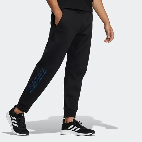 Adidas Pants Alphabet Pattern Sports Pants/trousers/joggers Black