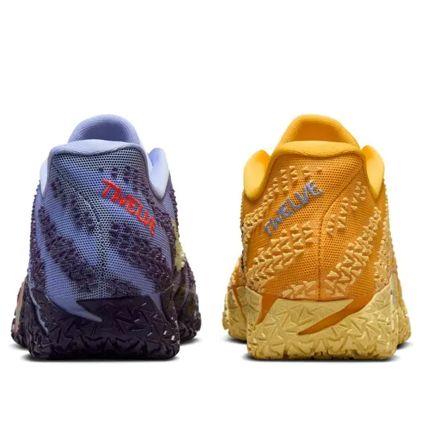 Nike Ja 3 Channel Athletic Sneakers - Soft Yellow/purple/dynasty