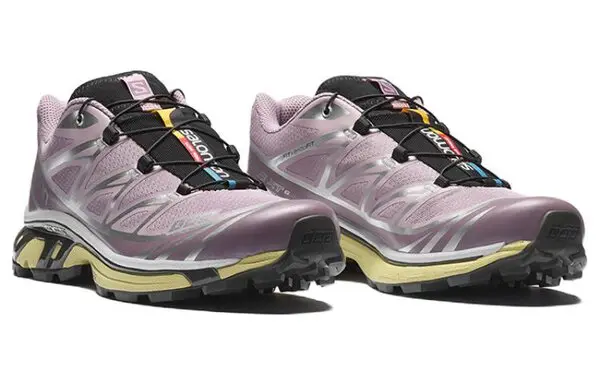 SALOMON Xt-6 Athletic Sneakers - Brown