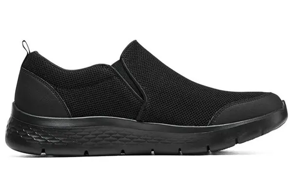 Sketchers Go Walk Flex Slip-on Athletic Shoes - Black