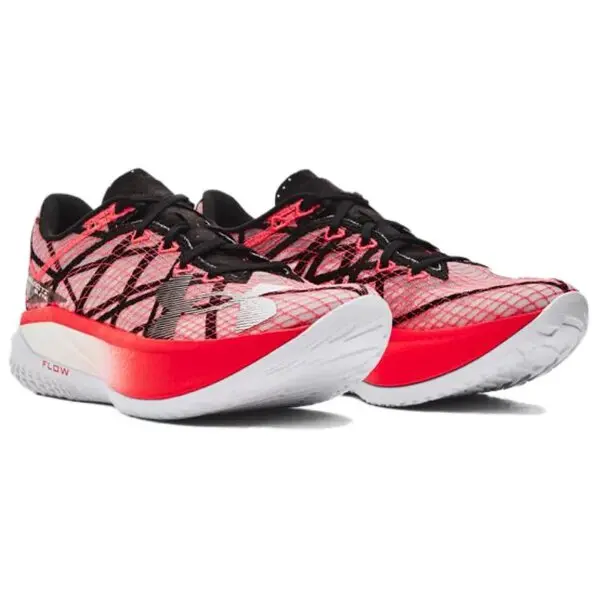 Under Armour Flow Velociti Elite 2 Athletic Sneakers - Black/white/beta