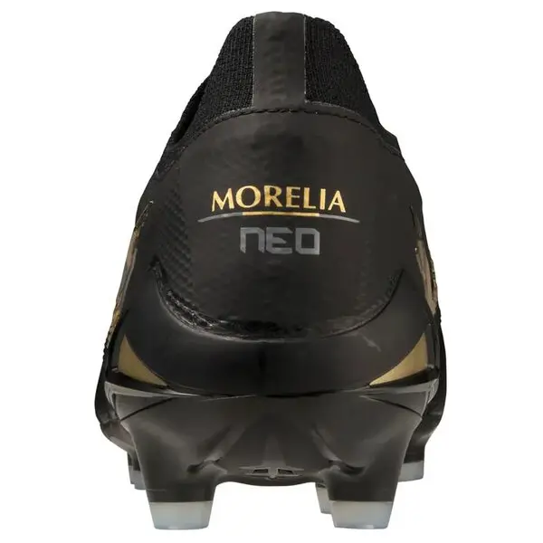Mizuno Morelia Neo 4 Beta Japan Soccer Cleats - Black/gold/black