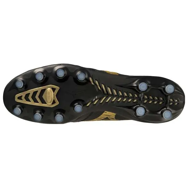 Mizuno Morelia Neo 4 Beta Japan Soccer Cleats - Black/gold/black