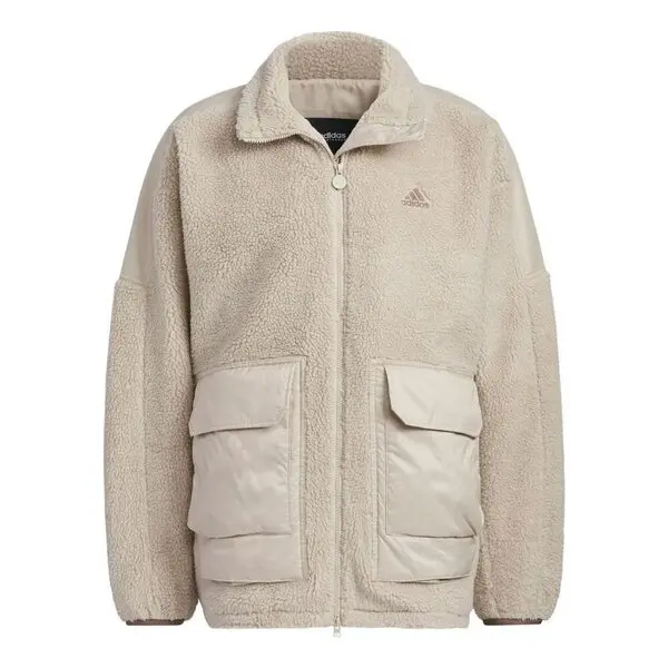 Adidas Warding Oversized Boa Full-zip Jacket - White