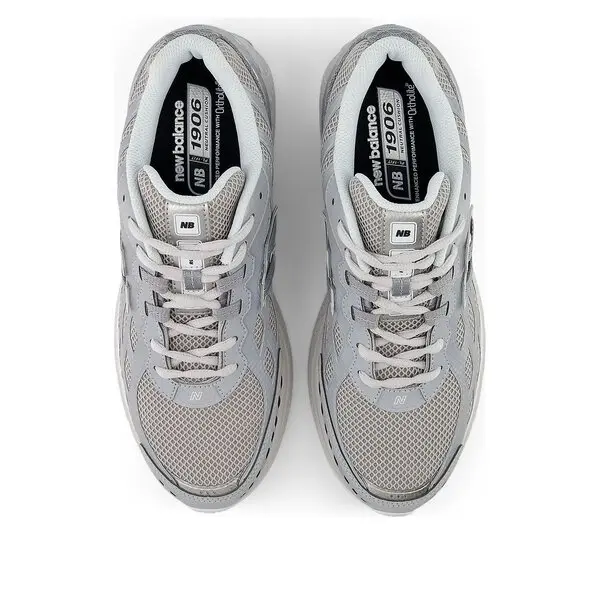 NEW BALANCE 1906 Athletic Sneakers - Metallic Silver/grey