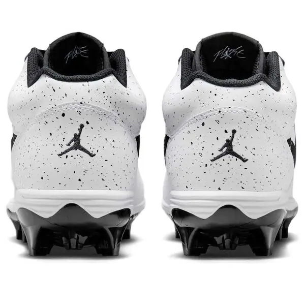 JORDAN Stadium 90 Low Td Cleats - White/black