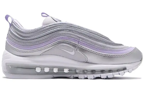 Nike Max 97 Se "metallic Platinum - Silverpurple