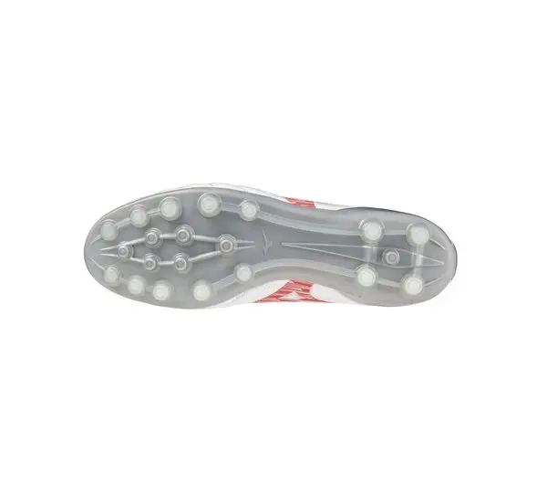 Mizuno Morelia Neo Iv Pro Ag Football Boots - White/red/silver