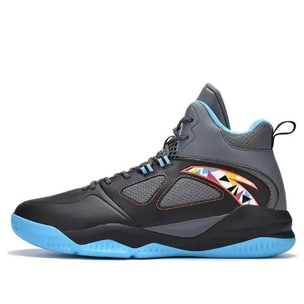 ANTA Badao Basketball Sneakers 'black Blue - Black/blue
