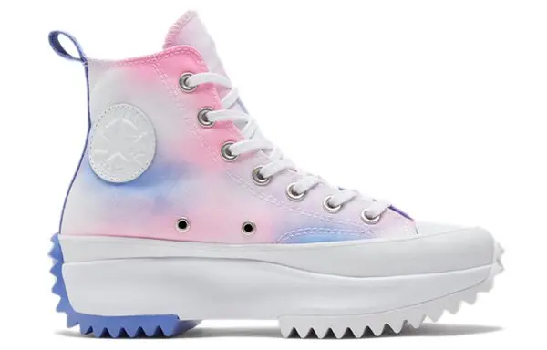 CONVERSE Run Star Hike High Top Sneakers - Blue/pink