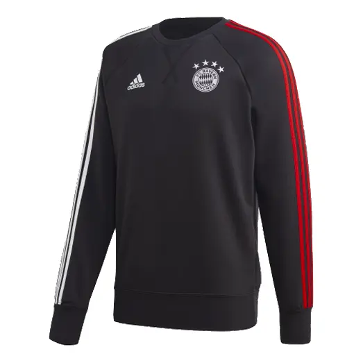 Adidas Bayern Munich Soccer Pullover - Black