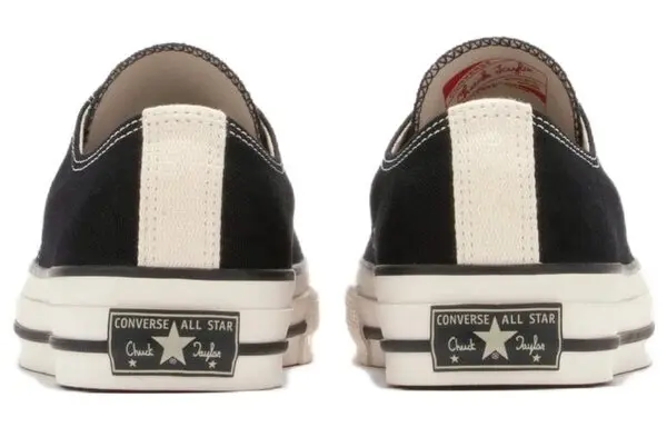 CONVERSE Chuck Taylor Canvas Low Top Sneakers - Black/white