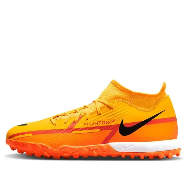 Nike Phantom Gt2 Academy Df Tf Turf Soccer Shoes - Orange/black