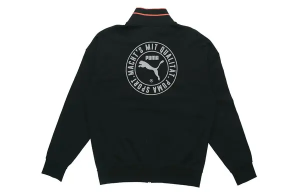 PUMA Tfs Stand Collar Zipper Casual Sports