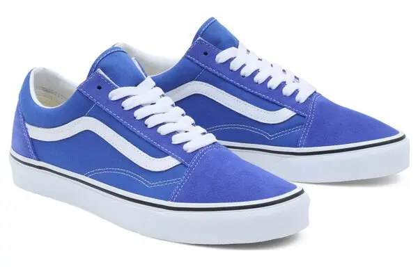 VANS Old Skool "dazzling Blue" Low Top Sneakers - Blue/white
