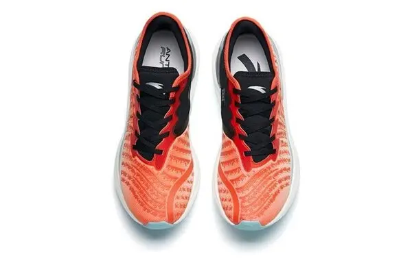 ANTA Chuang 2.0 Athletic Sneakers - Orange/white/black