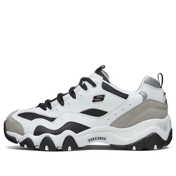 Sketchers D'lites 2.0 Athletic Sneakers - White/black/gray